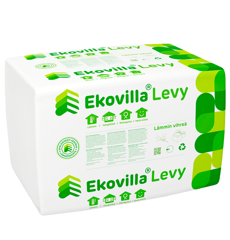 Ekovilla puukuitueristeet omakotitaloon - Muurametalot